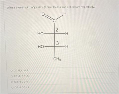 Solved What Is The Correct Configuration R S At The C Chegg Com