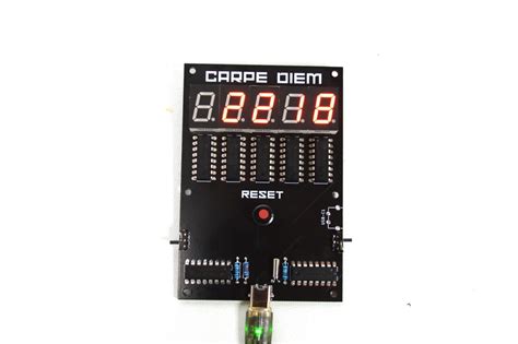 Cmos Counter Clock 5 Steps With Pictures Instructables