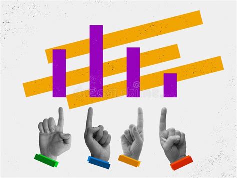 Collage With Hand Showing Graph Assessment Evaluation And Surveys