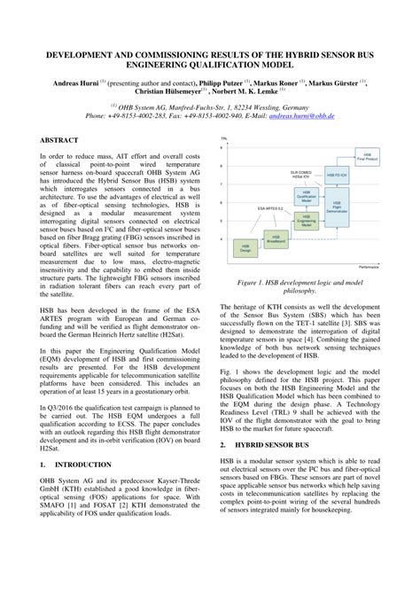 pdf development and commissioning results of the hybrid sensor bus