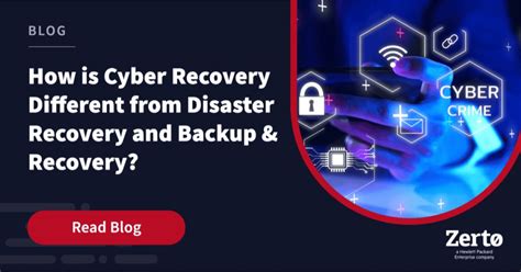 Cyber Recovery Vs Dr Vs Backup And Recovery Zerto Zerto Acquired By Hewlett Packard