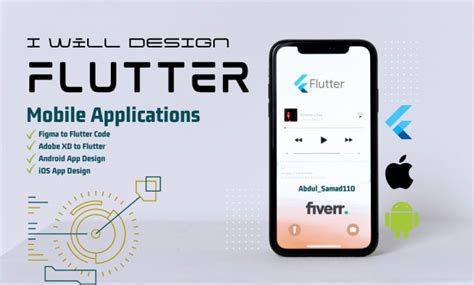 Design Responsive Flutter App From Figma Ui By Abdulsamad110 Fiverr