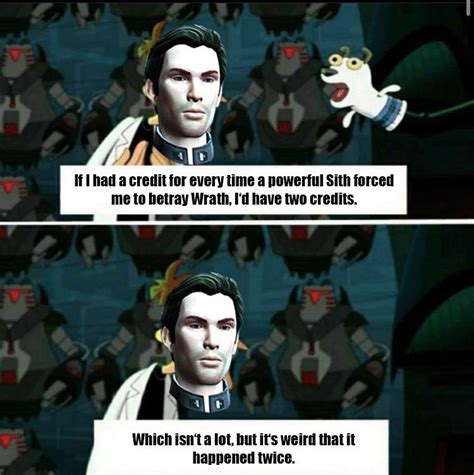 Quinn When Wrath Decides To Side With The Republic On Iokath R Swtor Memes