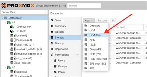 Proxmox And Openvz Lxc Issues And Solutions Converting Lvm To Lvm Thin
