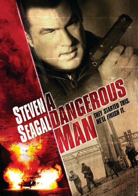 Steven Seagal Movie Posters — A Dangerous Man