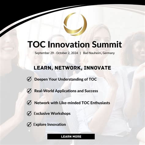 Theoryofconstraints Tocinnovationsummit Tocico