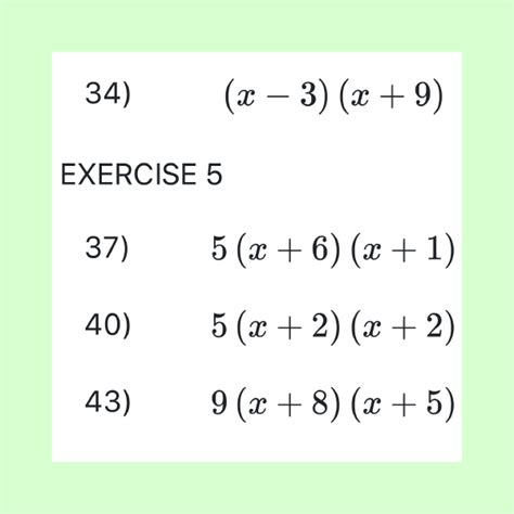 Expanding Brackets Question Pack Maths Academy