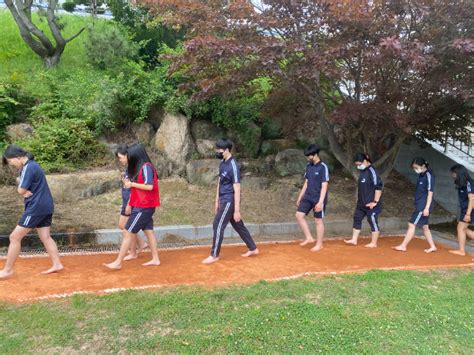 학생인성교육원 황톳길 맨발걷기 교육과정에 포함 노컷뉴스