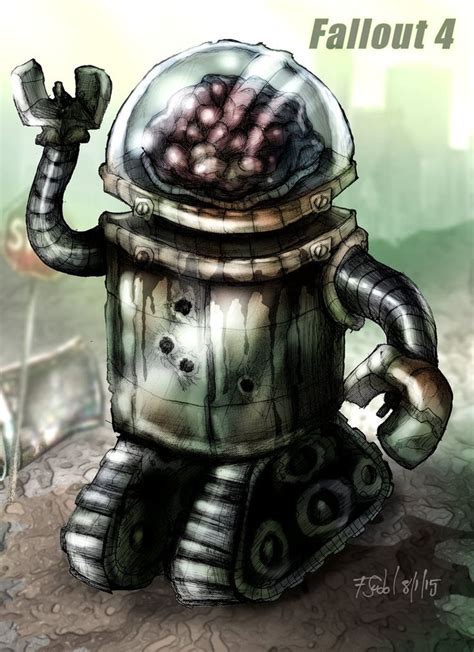 Robobrain Fallout 4 Fan Art Fallout Fan Art Fallout 4 Fan Art Fallout Art