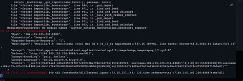 500 internal server error with jupyter notebook part 1 2018 fast