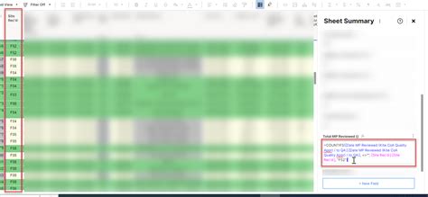 Formula For Sheet Summary Field To Count Dates In Column Smartsheet