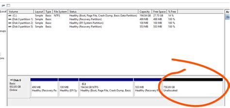 Solved Extend Windows C Partition By A Separate Windows Partition Experts Exchange