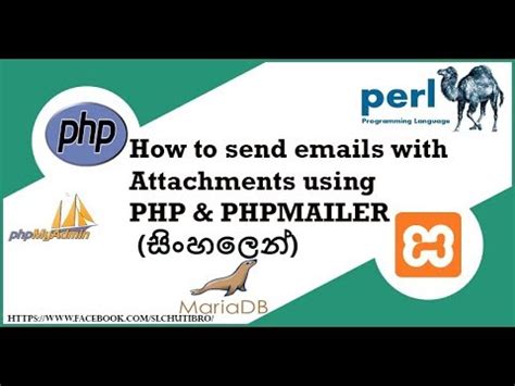 How To Send Emails With Attachments Using PHP Phpmailer YouTube