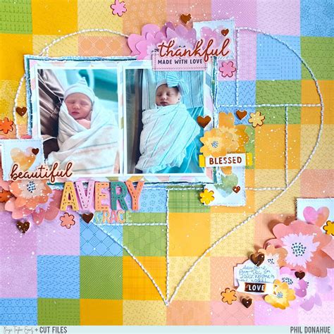 Stitching Cut File 3 Of 36 Heart Paige Taylor Evans