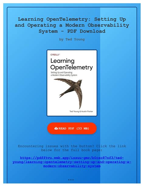 Ebook Pdf Learning Opentelemetry Setting Up And Operating A Modern