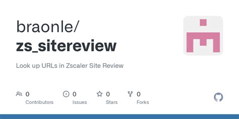 Github Braonle Zs Sitereview Look Up Urls In Zscaler Site Review