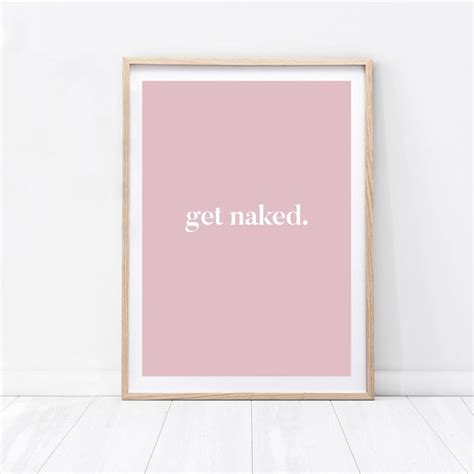 Get Naked Print Etsy Australia