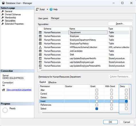 How To Create A New User In Sql Server And Manage Permissions