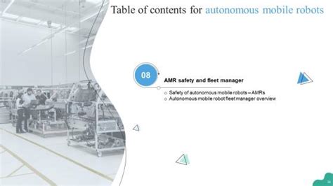 autonomous mobile robots it powerpoint presentation slides ppt powerpoint