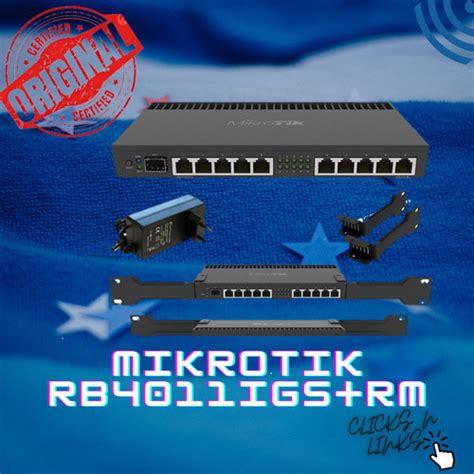 Jual Mikrotik Router Indoor Rb4011igs Rm Rb4011igs Rm Jakarta Pusat Clicks N Links Tokopedia