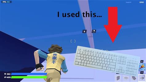 I Used An Office Keyboard In 1v1 Lol Youtube