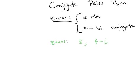 Find The Remaining Zeros Of F Degree Z Ros I Numerade