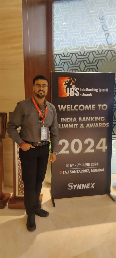Manas Shukla On Linkedin Ibsa2024 Synnex Indiabankingsummit
