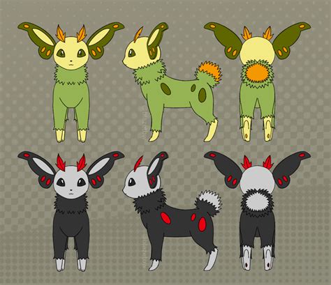 Bug Eevee Redo By Blazetbw On Deviantart