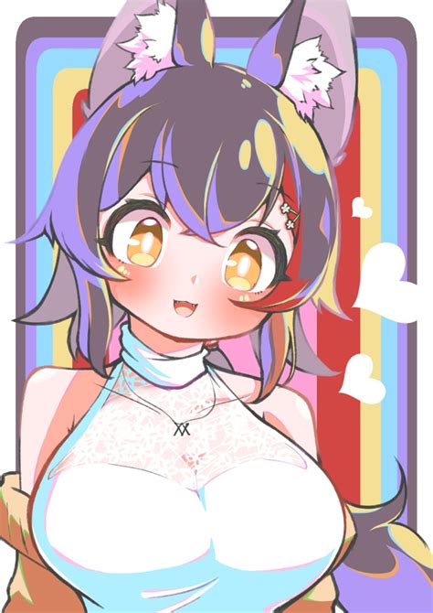 Ookami Mio Hololive Drawn By Kani Bonara Danbooru