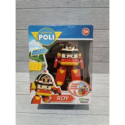 Jual Silverlit Robocar Poli Mini Transforming Roy Shopee Indonesia