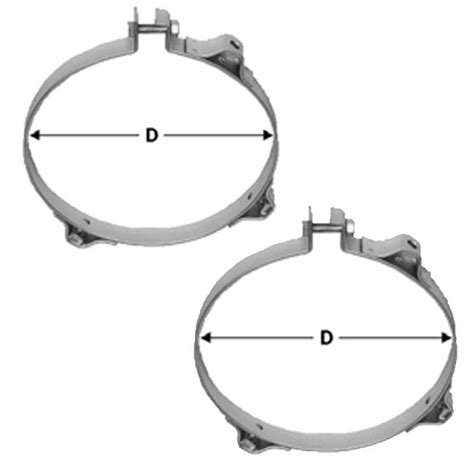 Buy Chrome Mounting Bracket Kits For Stacks Muffler Cages