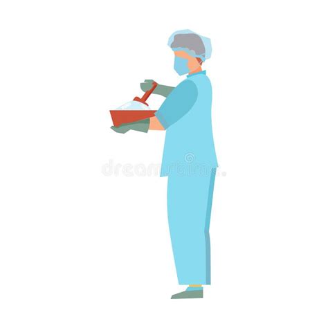 Factory Worker Icon Stock Vector Illustration Of Factory