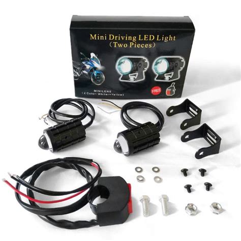 ล็อตใหม่ ไฟสปอร์ตไลท์ Led Mini Driving Light 1คู่ มีพัดลมระบายความ