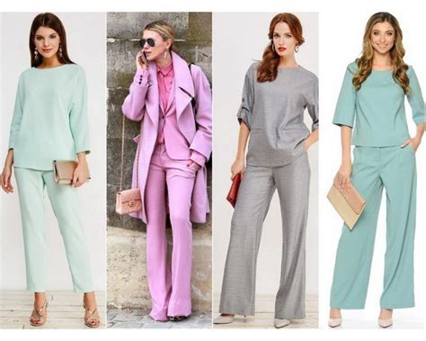 Стильные брючные костюмы / Все для женщины | Ladies trouser suits ...