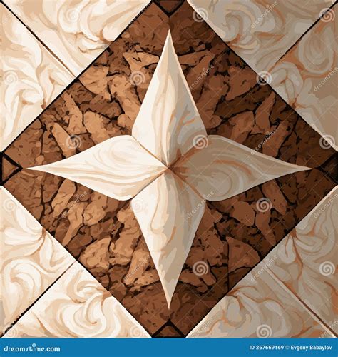 Light And Dark Marble Tile Texture Background Template Vector Stock Vector Illustration Of