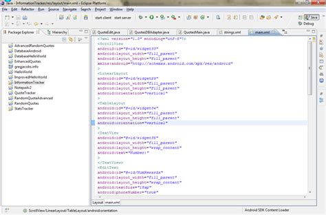 Android Development 101 Part 5droiddraw And Information Tracker