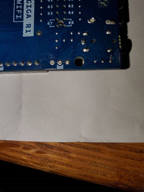 Arduino Giga Unsolder The Off Ground And RTC Without Major Damage Project Corner DroneBot