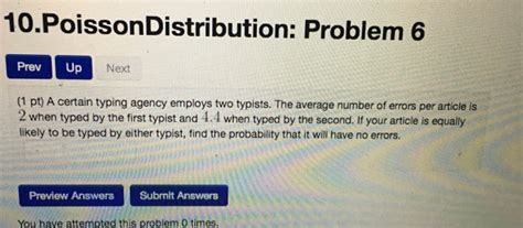 solved a certain typing agency employs two typists the