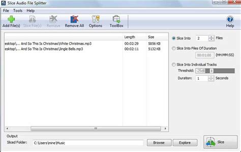 Slice Audio File Splitter Download You Gratis