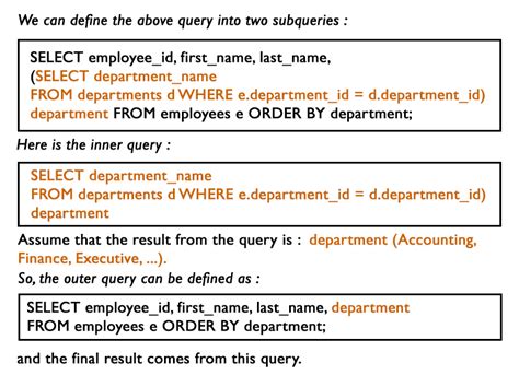 Mysql Subquery Exercises Display The Employee Id First Name Last