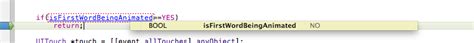 Objective C Bool Variable Behaves Like It Is No When It Actually Is