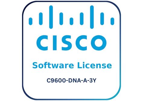 C9600 Dna A 3y Cisco C9600 License Uk Price