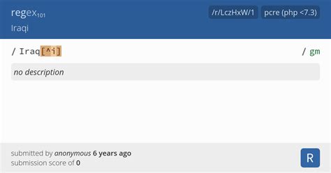 regex101 iraqi