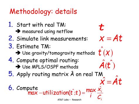 PPT Traffic Engineering With Estimated Traffic Matrices PowerPoint Presentation ID