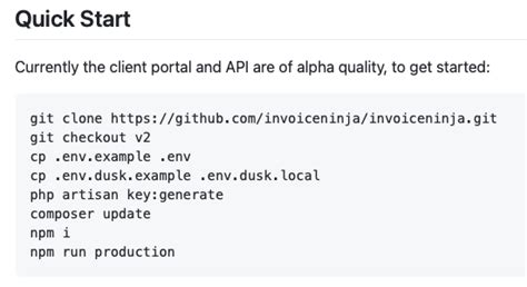complete installation guide for v5 · issue 4582 · invoiceninja
