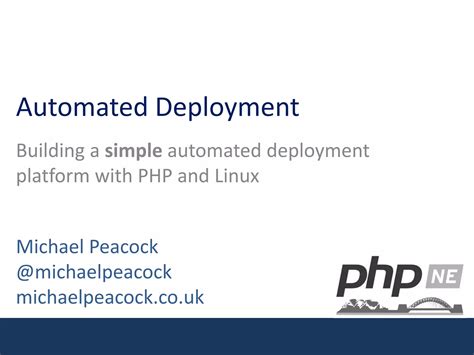 Automated Deployment Ppt