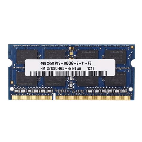 Ddr3 4gb 1333mhz Memory Ram Pc3 10600s 15v 204 Pin Sodimm Ram Stick