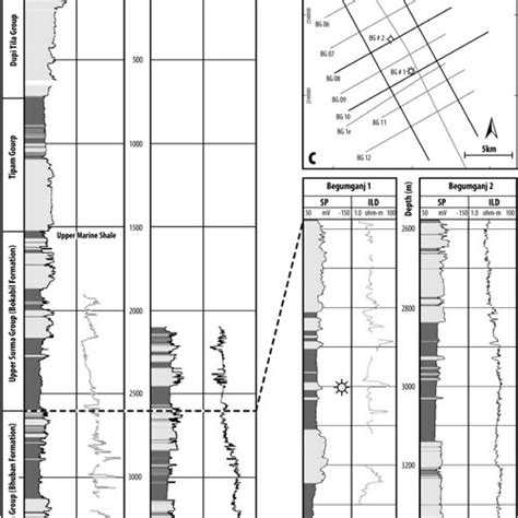 A Interpretation Of Wireline Logs Sp And Resistivity Logs Of The Download Scientific