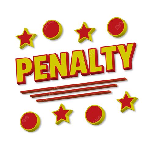 Hình ảnh Biểu Tượng đá Phạt đền Png Phạt Bản Văn 3d Png Và Vector Với Nền Trong Suốt để Tải