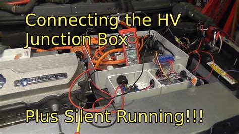 DIY EV Part Connecting Up The HV Junction Box Plus A VERY Quiet Test Run YouTube